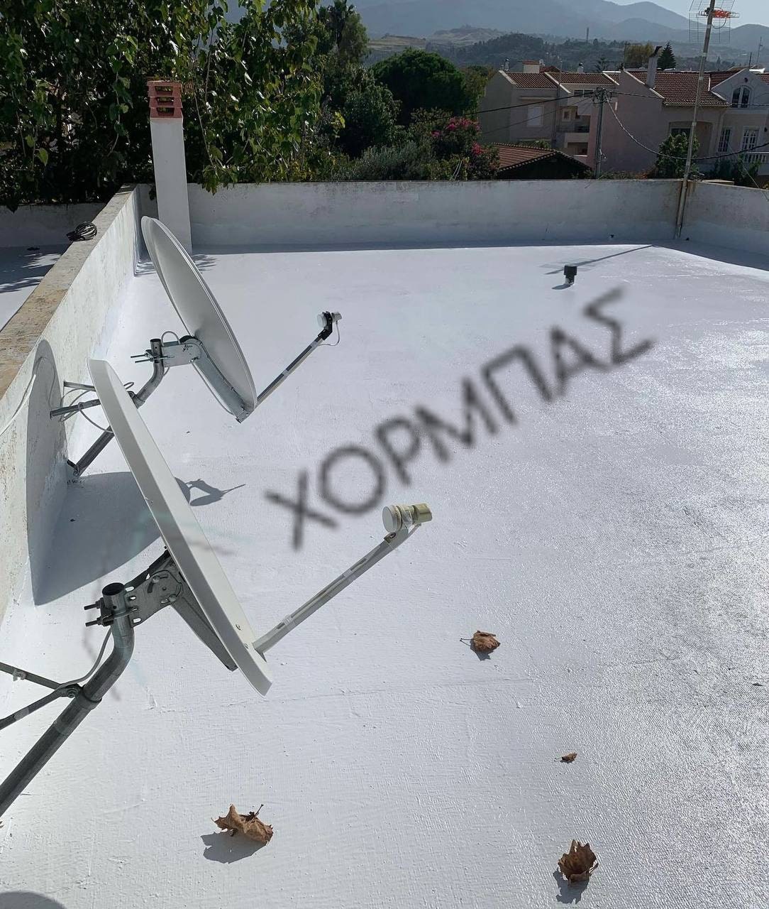 Σύστημα θερμομόνωσης - Υγρομόνωσης με κεκλιμένη πολυστερίνη